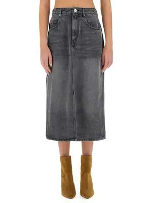 Isabel Marant Étoile Mini Skirt - Grey