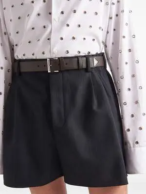 Prada Saffiano Leather Belt For - Tt