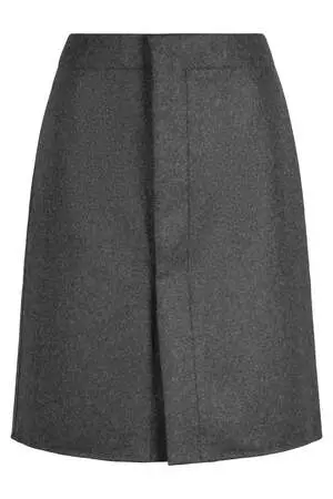 TOD`S Tod's Cashmere Mini Skirt With Side Pockets And Front Slit