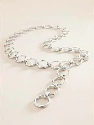 Alexis Alexis Eira Chain Belt Silver