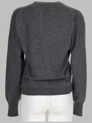MAISON MARGIELA Cardigan In Virgin Wool - Multicolor