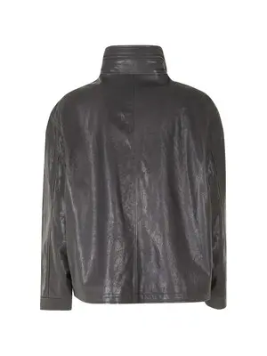 Emporio Armani Leather Blouson Jacket