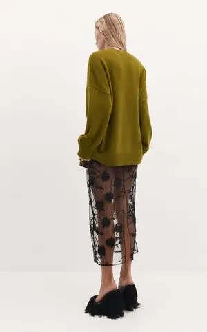 HARRIS TAPPER Kiki Wool-cashmere Sweater