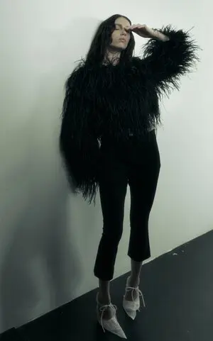 HARRIS TAPPER Aitti Ostrich Feather Jacket