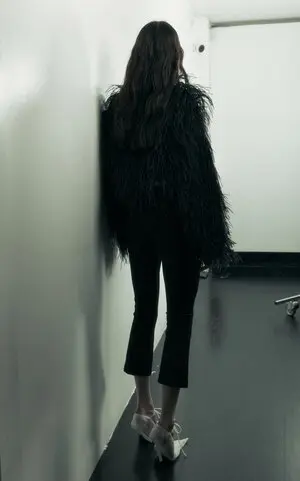 HARRIS TAPPER Aitti Ostrich Feather Jacket