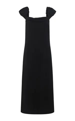 HARRIS TAPPER Robertson Tencel-wool Maxi Dress