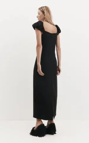 HARRIS TAPPER Robertson Tencel-wool Maxi Dress