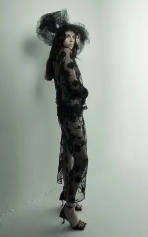 HARRIS TAPPER Frances Rose Tulle Blouse