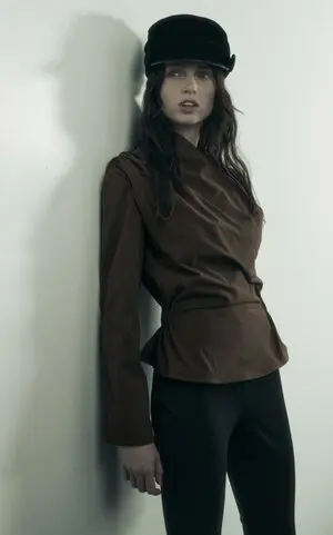 HARRIS TAPPER Long-sleeve Chaimberlain Tech Taffeta Top