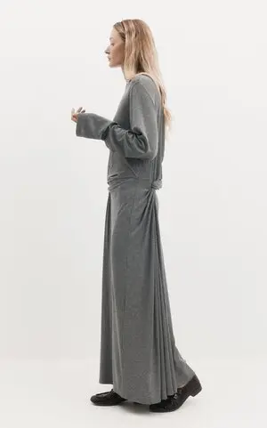 HARRIS TAPPER Teller T-shirting Maxi Dress