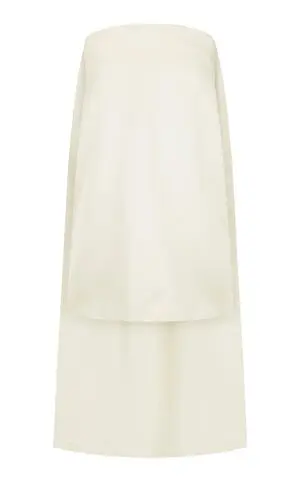 HARRIS TAPPER Exclusive Coppola Satin Faille Mini Dress