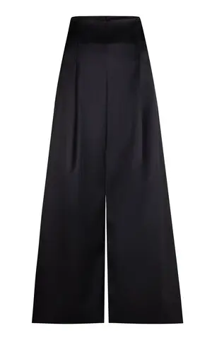 HARRIS TAPPER Kennedy Satin Faille Trousers - Black