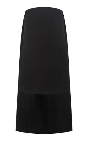 HARRIS TAPPER Coppola Satin Faille Mini Dress
