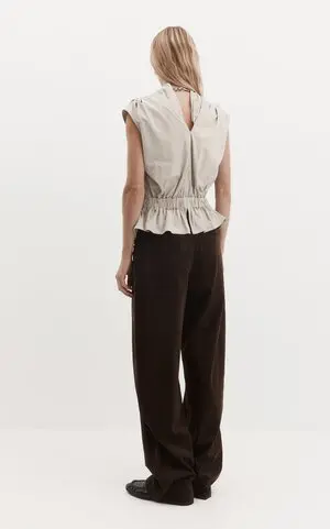 HARRIS TAPPER Chaimberlain Draped Top
