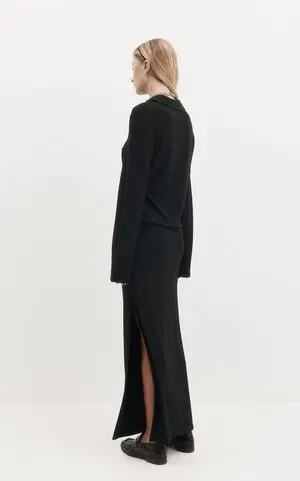 HARRIS TAPPER Lyle Drape Jersey Midi Dress
