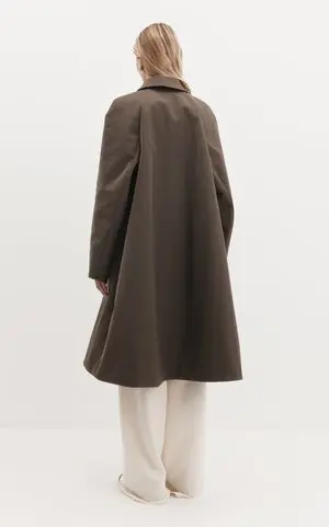 HARRIS TAPPER Sylvie Laminated Nylon Coat
