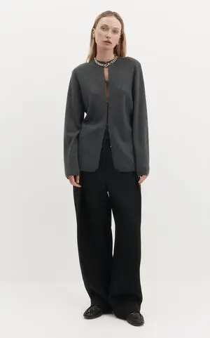 HARRIS TAPPER Violetta Wool-cashmere Cardigan