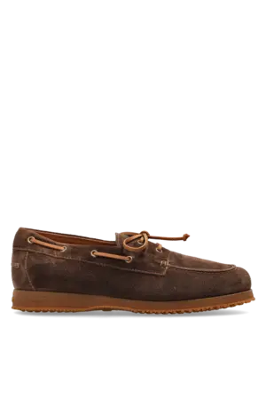Hogan Traditional’ Suede Shoes - Brown