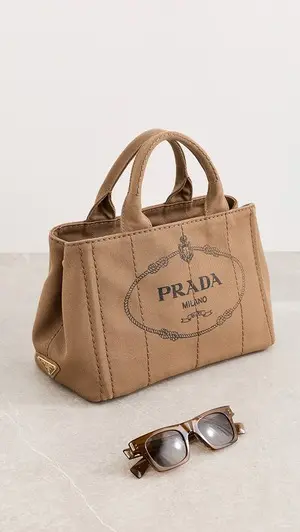 Shopbop Prada Canvas 2 Way Handbag
