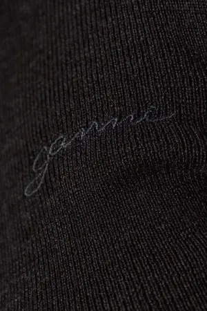 GANNI Wool Turtleneck