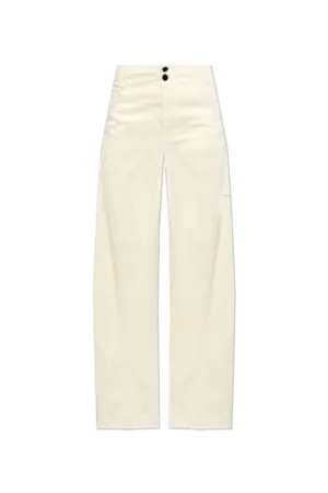 SELF-PORTRAIT Trousers With Pockets - Cream