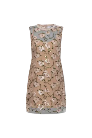 SELF-PORTRAIT Sequin Embellished Dress - Pink