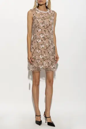SELF-PORTRAIT Sequin-embellished Dress