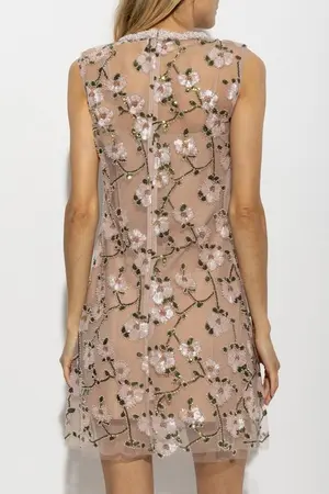 SELF-PORTRAIT Sequin-embellished Dress