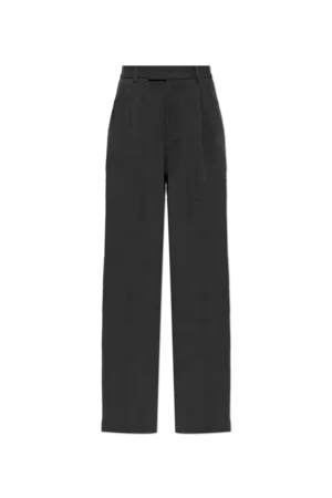 SELF-PORTRAIT Creased Trousers - Grey