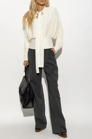 SELF-PORTRAIT Top With A Neck Tie