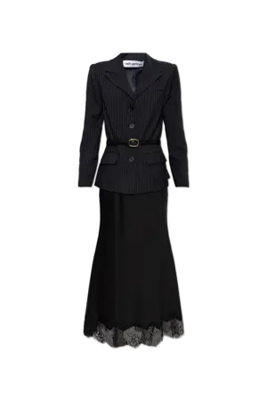 SELF-PORTRAIT Dress With A Detachable Skirt