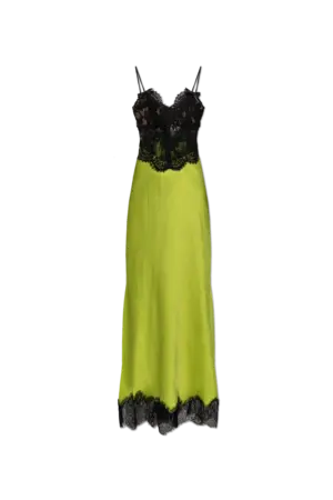 SELF-PORTRAIT Lace Dress - Green