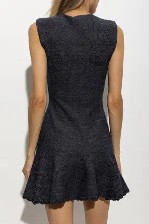 SELF-PORTRAIT Sleeveless Knit Dress