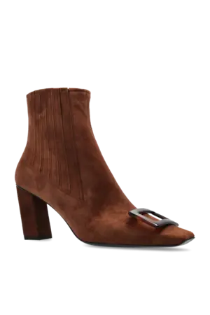 ROGER VIVIER Turtle Chelsea' Heeled Ankle Boots
