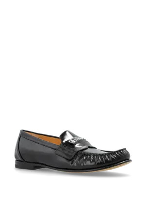 Fendi Leather Loafers