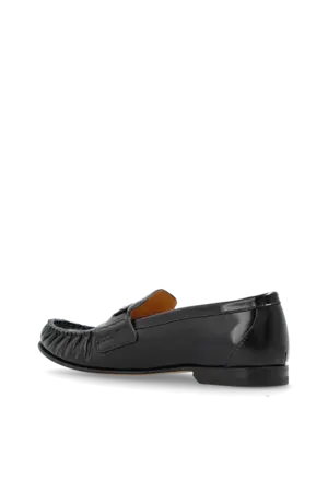 Fendi Leather Loafers