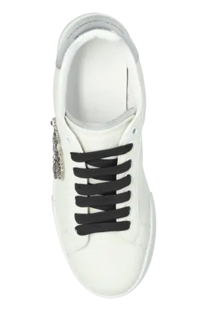 Dolce & Gabbana Leather Sport Shoes With Logo
