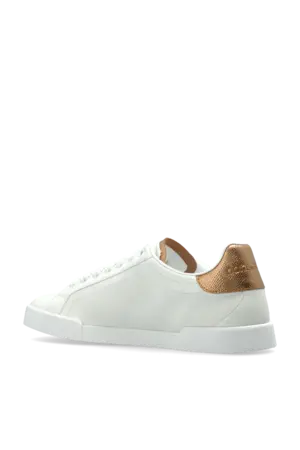 Dolce & Gabbana Embellished Logo Low-top Sneakers