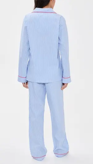 BEDHEAD PAJAMAS Classic Cotton Poplin Pajama Set