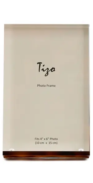 TIZO DESIGN Lucite Frame 4x6 - Tortoise