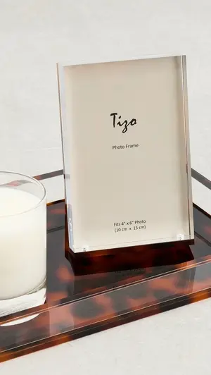 TIZO DESIGN Lucite Frame 4x6