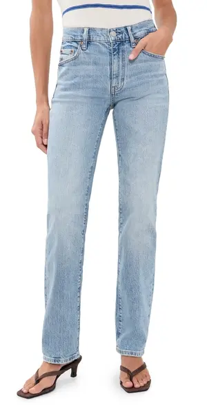 DAZE Rebel Slim Straight Jeans - On Repeat