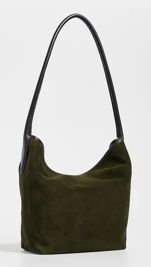 Madewell Suede Port Lid Shoulder Bag