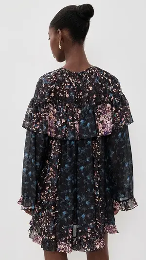 Ulla Johnson Lune Silk Mini Dress