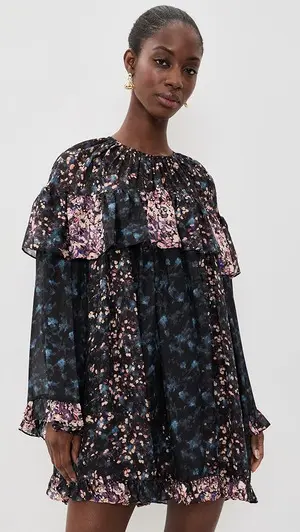 Ulla Johnson Lune Silk Mini Dress