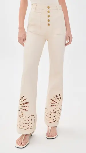 Ulla Johnson The Lou Eyelet Jeans