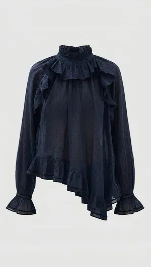 Ulla Johnson Marcella Long Sleeve Cotton Blouse