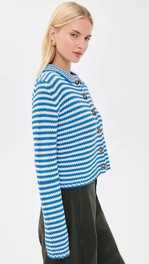 LA LIGNE Fine Line Mini Marina Cardigan