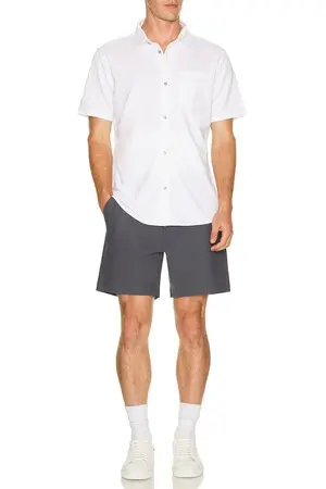 Vuori Meta 6 Short In Grey - Charcoal