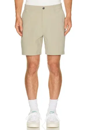 Vuori Meta 6 Short In Grey - Truffle
